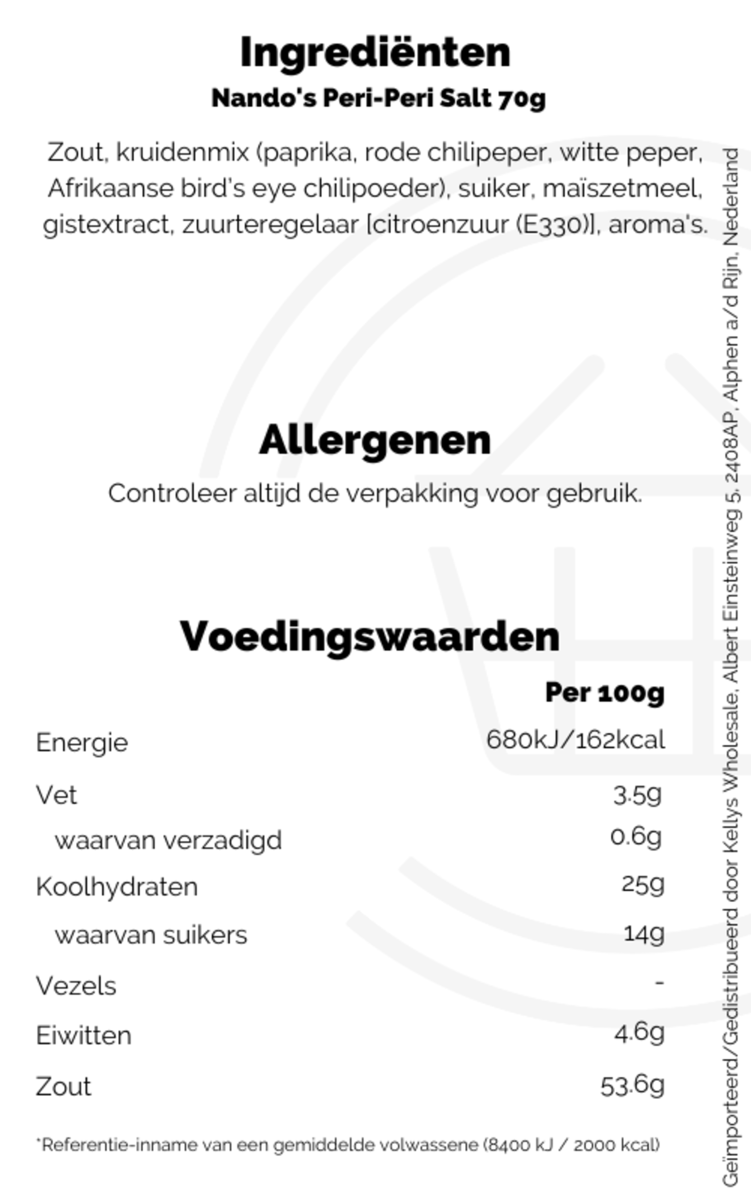 Nando's Peri-Peri Salt 70g | Nandos Piri Piri | Rubs Marinades Sauce ...