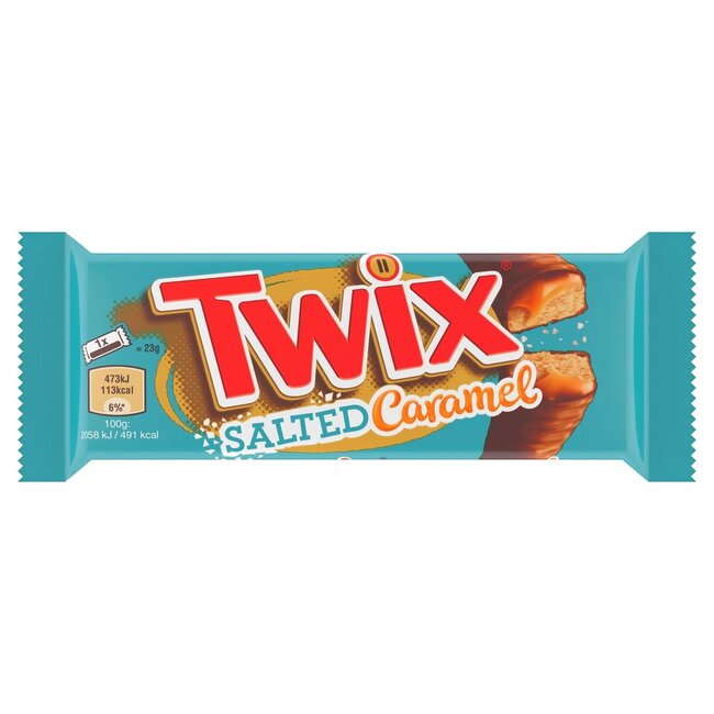 Twix Salted Caramel Bar 46g - Kellys Expat Shopping
