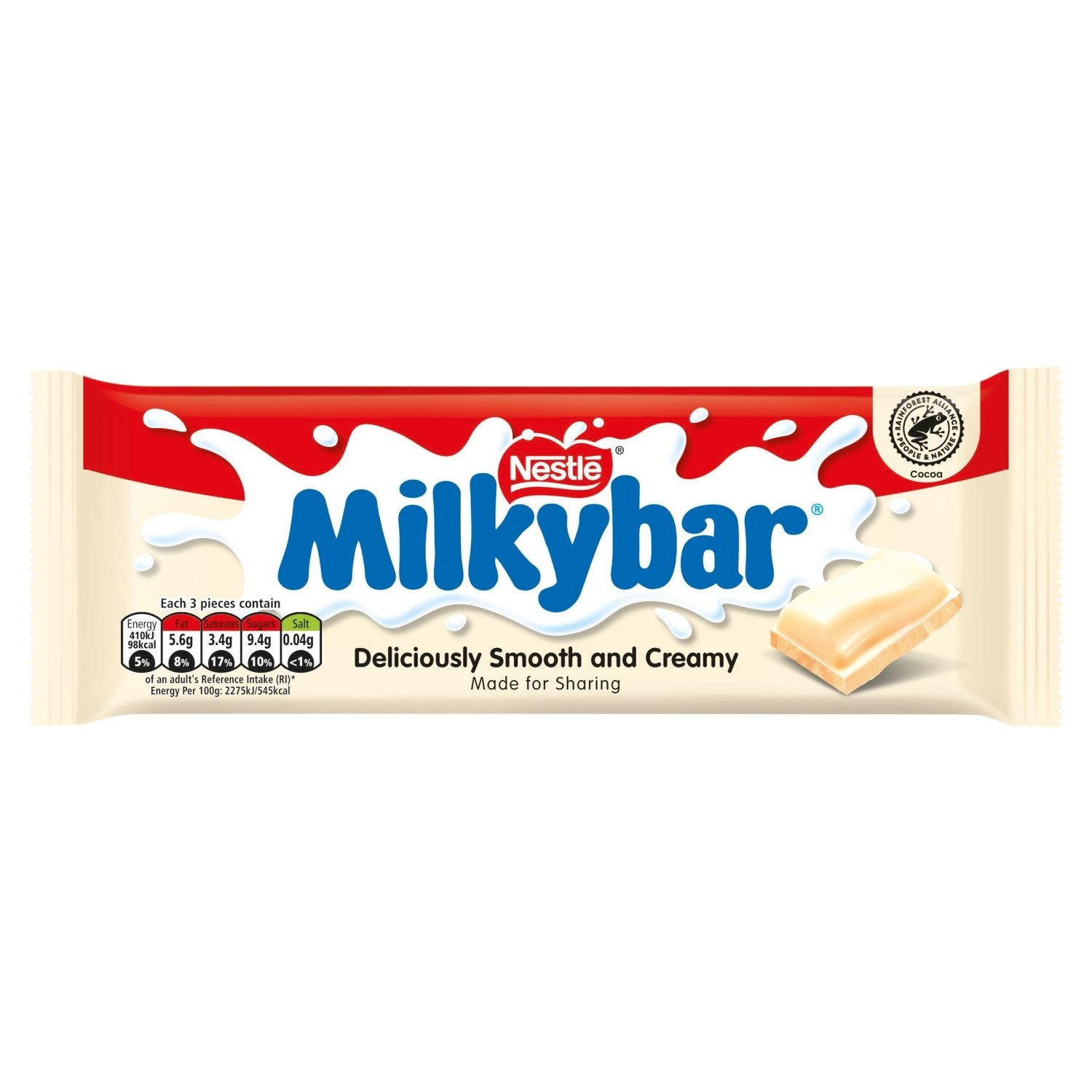 Milkybar White Chocolate Bar 90g - Kellys Expat Shopping