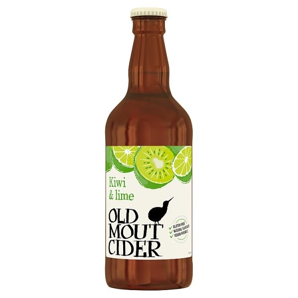 Old Mout Kiwi & Lime Cider 4% NRB 500ml - Kellys Expat Shopping