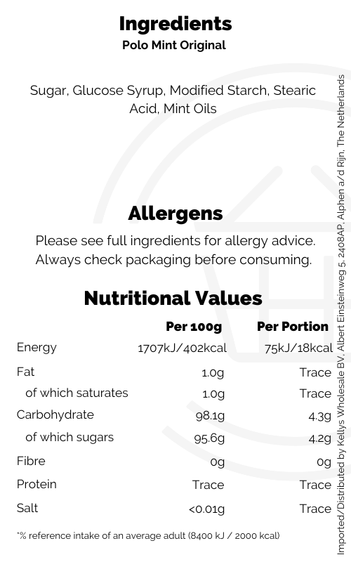 Polo Original Mints, 34g - Kellys Expat Shopping