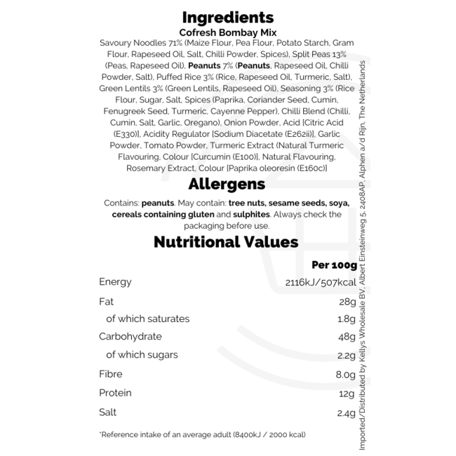 Cofresh | Bombay Mix 200g | Indian snacks - Kellys Expat Shopping