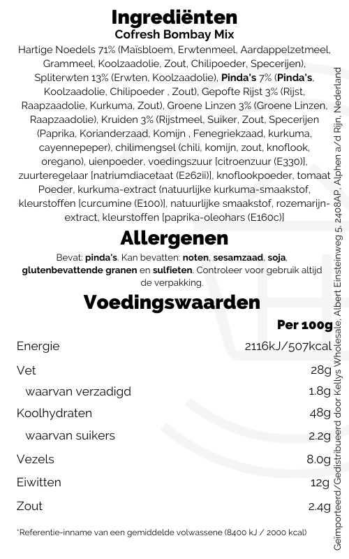 Cofresh | Bombay Mix 200g | Indian snacks - Kellys Expat Shopping