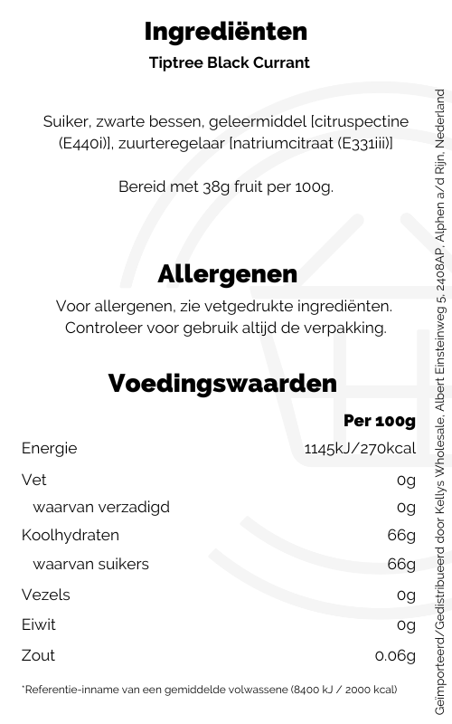 Conserve Black Currant 340g | British Marmalade, Conserves & Jams ...