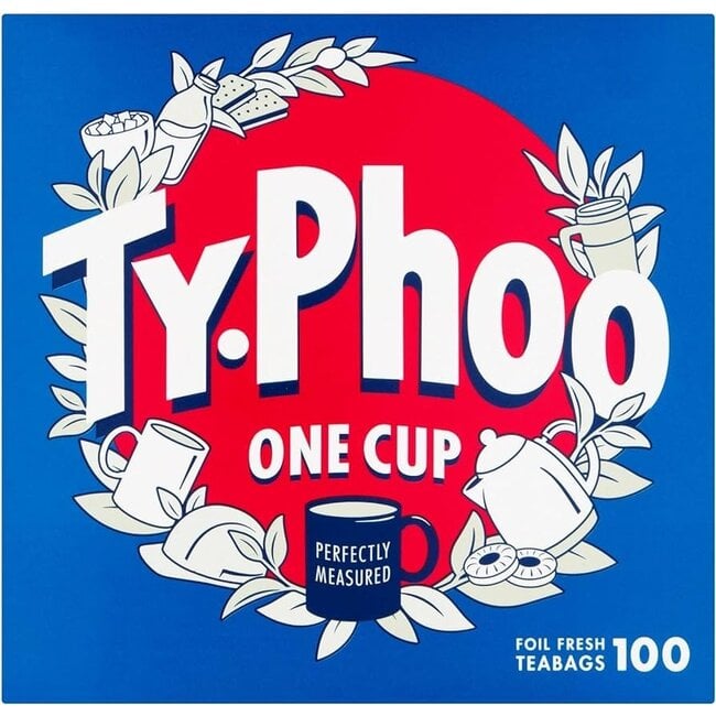 Typhoo Tea Bags One Cup 100s - Kellys Expat Shopping