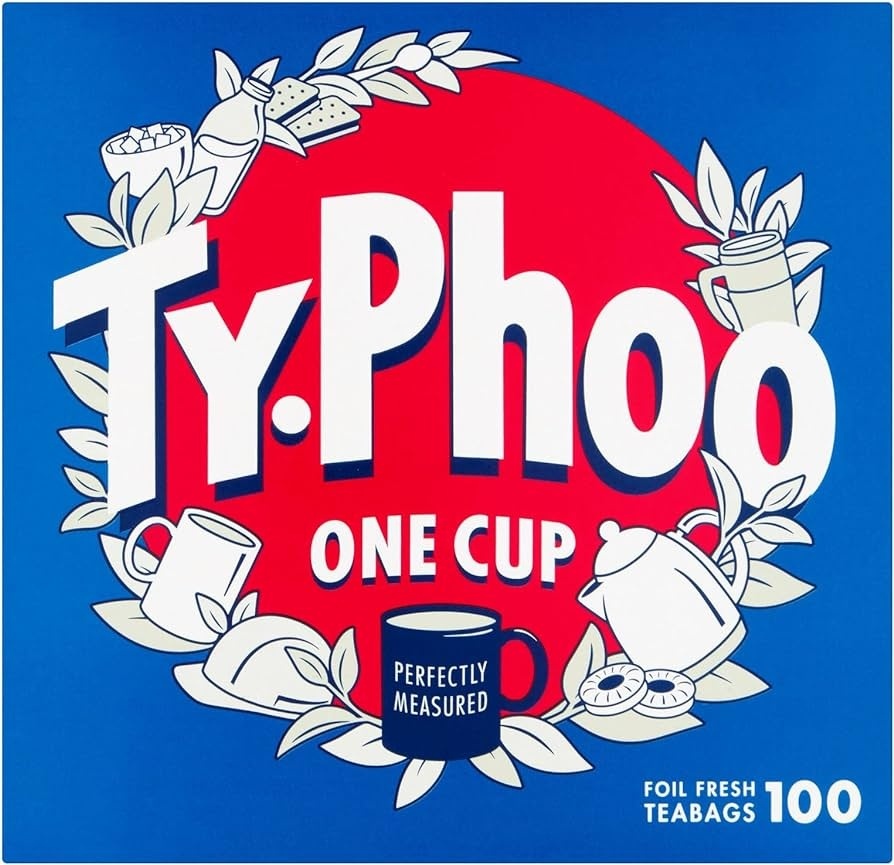 Typhoo Tea Bags One Cup 100s - Kellys Expat Shopping