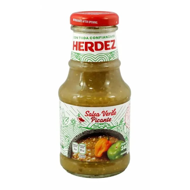 Herdez Salsa Verde Picante 240g - Kellys Expat Shopping