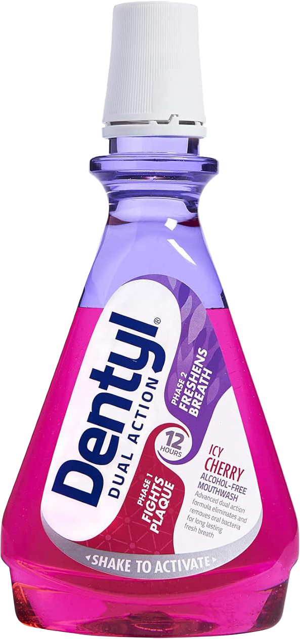 Dentyl Dual Action Icy Cherry Mouthwash 500ml - Kellys Expat Shopping