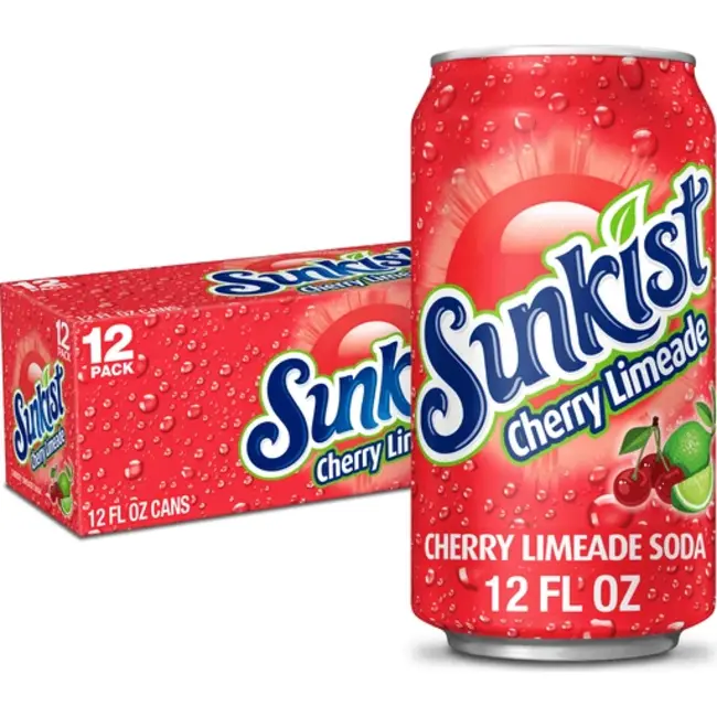 Sunkist Cherry Limeade 12pk - Kellys Expat Shopping