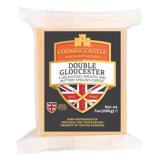 Coombe Castle Double Gloucester 200g | Britse Kaas - Kellys Expat Shopping