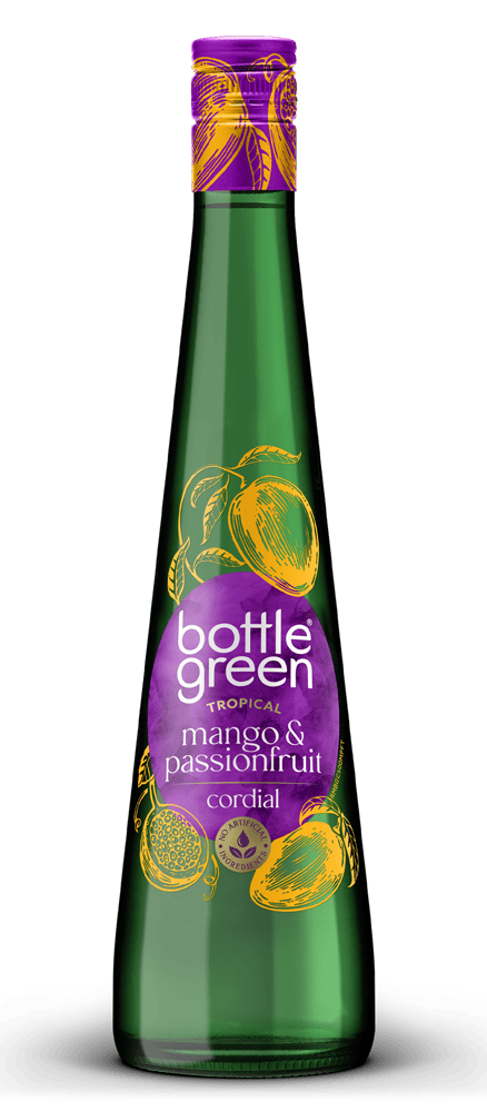 Bottle Green Mango & Passionfruit Cordial 500ml - Kellys Expat Shopping
