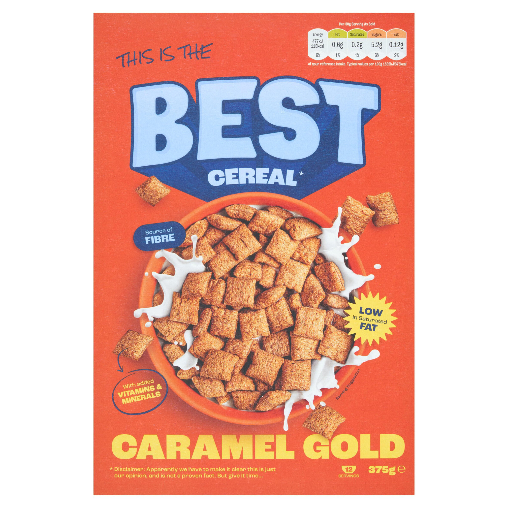 Best Cereal Caramel Gold 375g - Kellys Expat Shopping