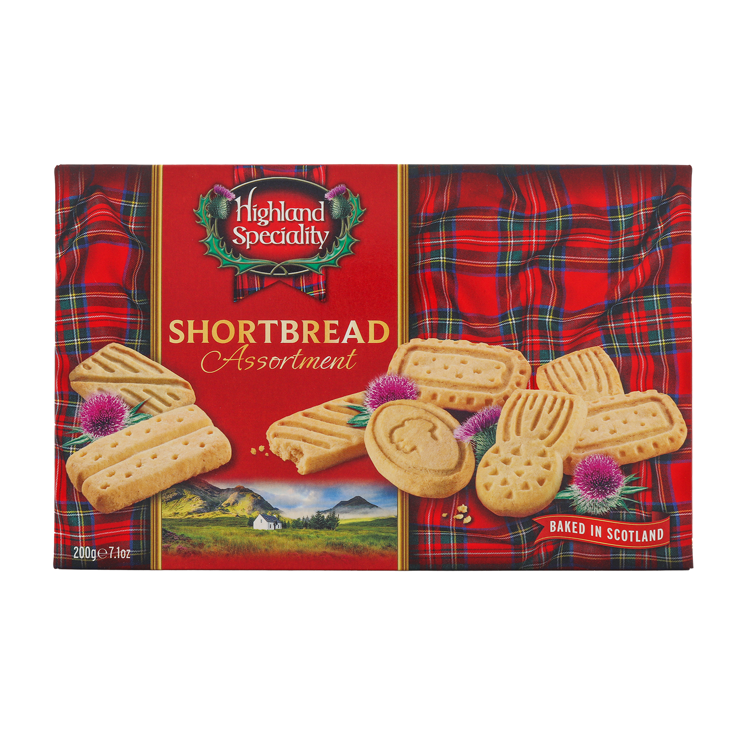 Highland Specialty Shortbread Assortment 200g - Kellys Expat Shopping