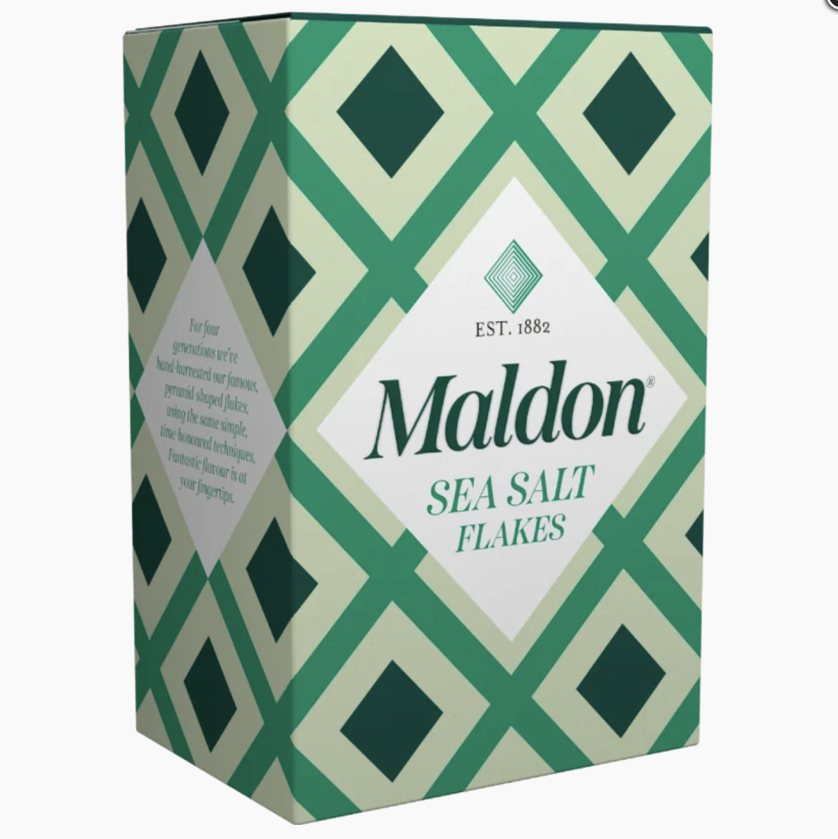 Maldon Sea Salt Flakes 250g | British Cooking Ingredients - Kellys ...