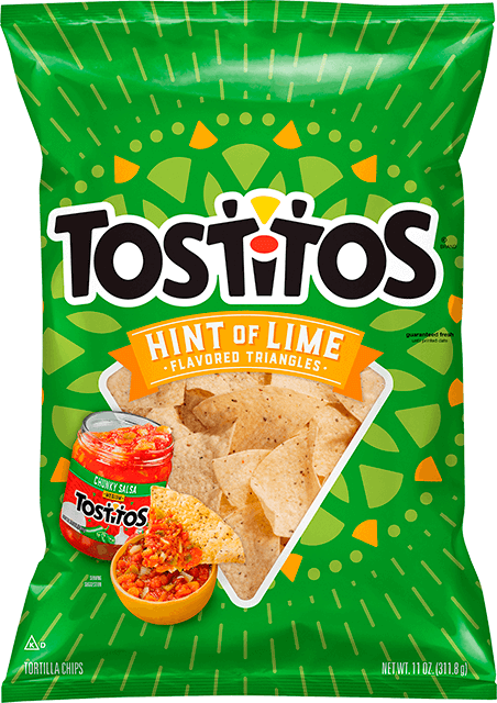 Tostitos Hint of Lime Tortilla Chips 283g - Kellys Expat Shopping