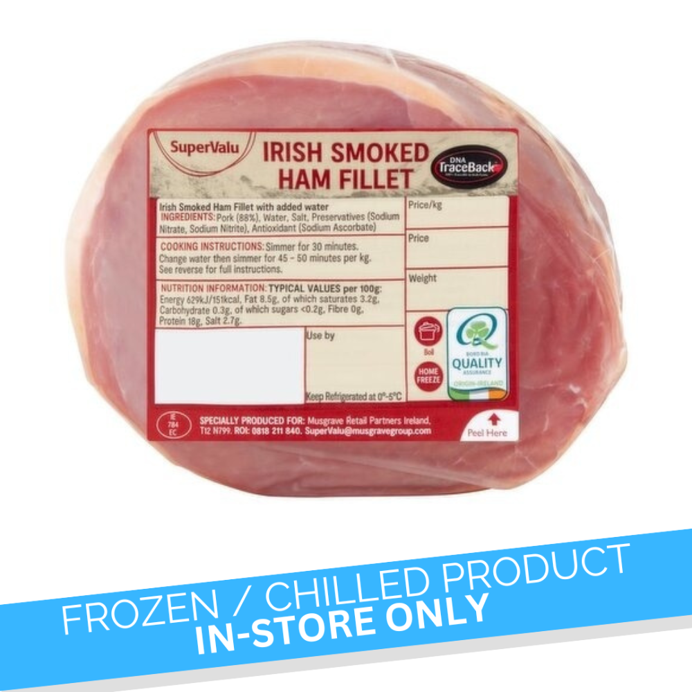 SuperValu Smoked Ham Fillet 800g - Kellys Expat Shopping