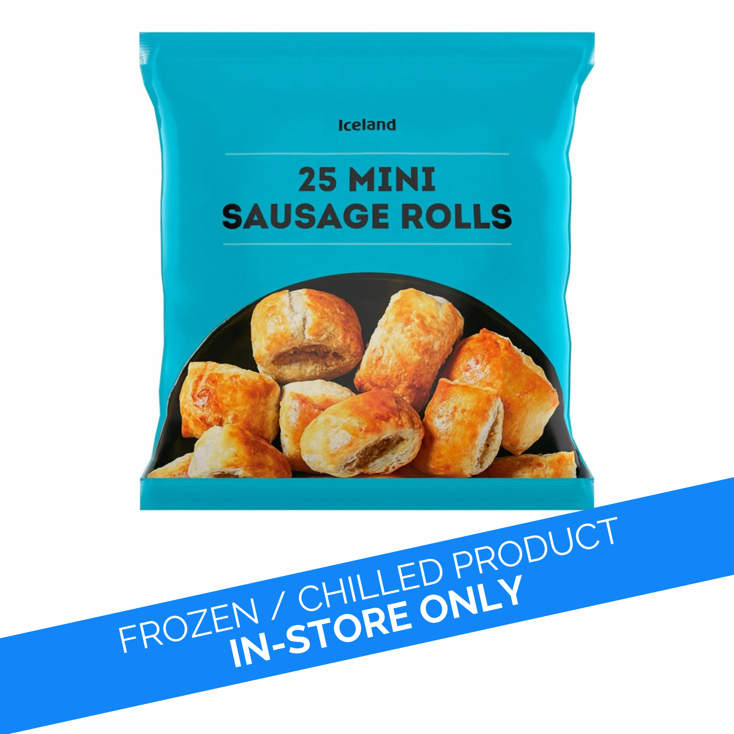 Iceland 25 Mini Sausage Rolls - Britse Snacks bij Kellys - Kellys Expat ...