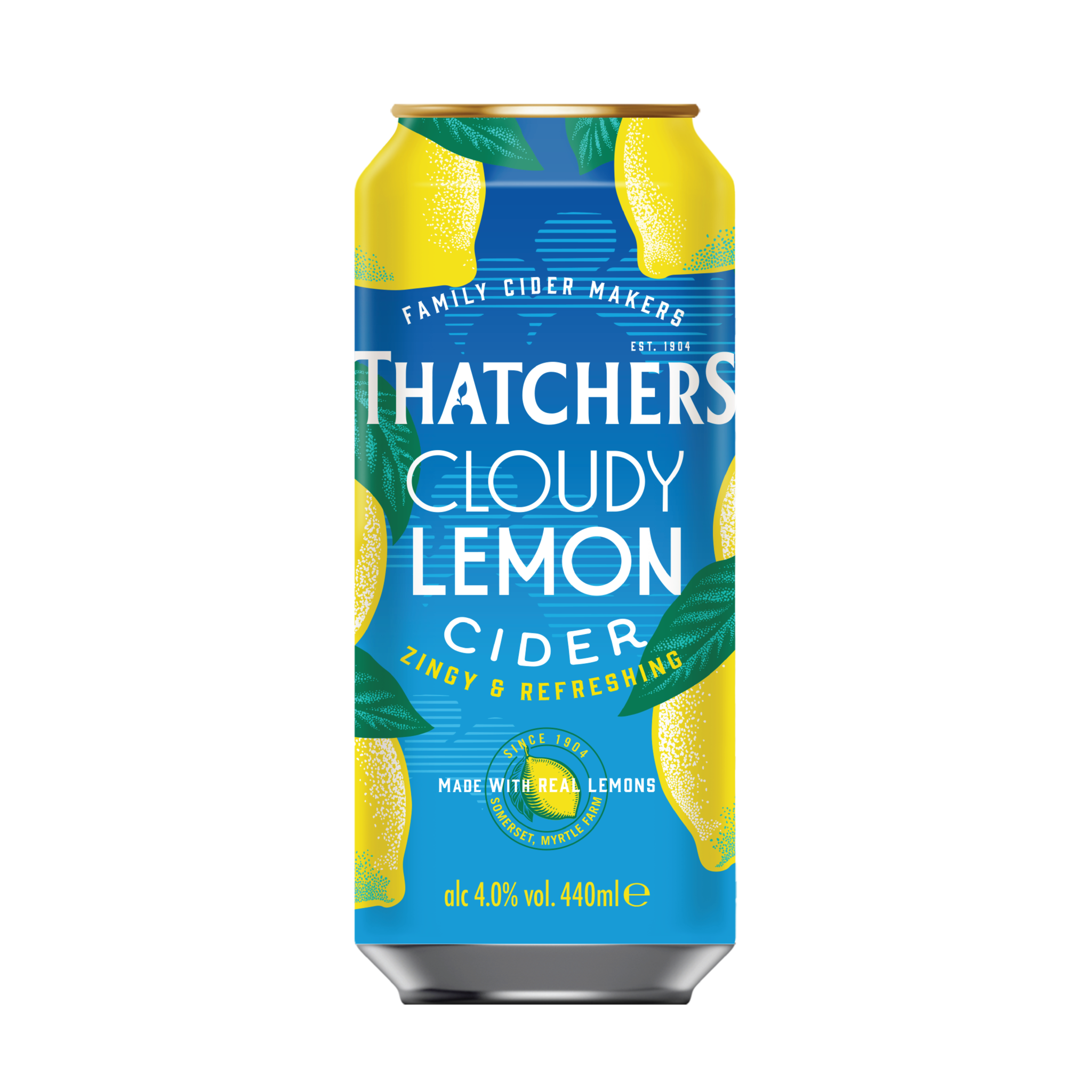 Thatcher's Cloudy Lemon Cider ABV 4% 440ml - Kellys Expat Shopping