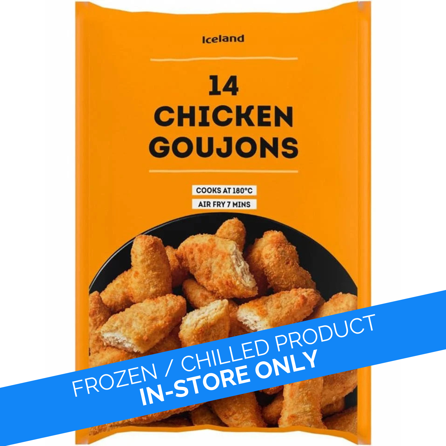 Iceland 14pk Breaded Chicken Goujons 224g - Kellys Expat Shopping
