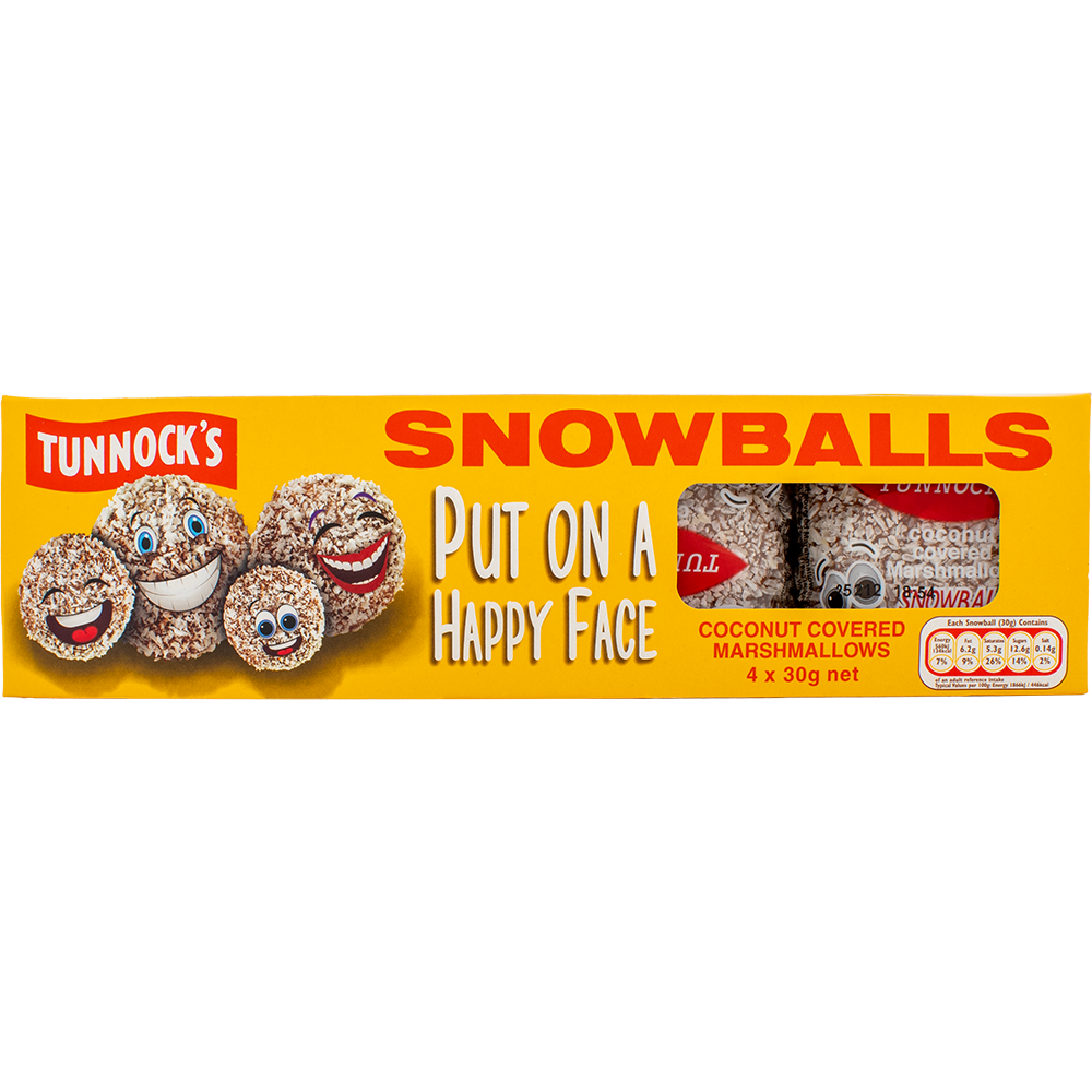 Tunnocks Snowballs, 4 pack | British Biscuits - Kellys Expat Shopping