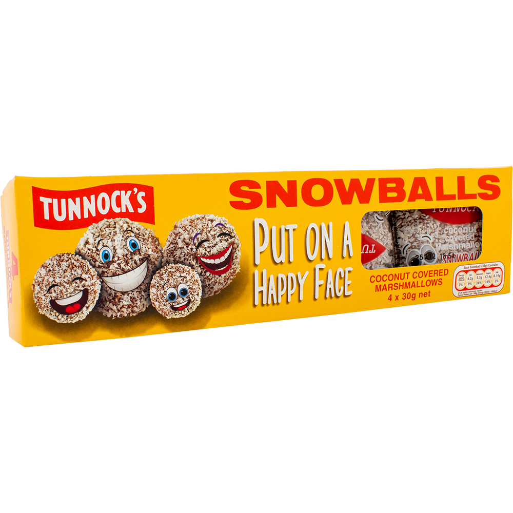 Tunnocks Snowballs, 4 pack | British Biscuits - Kellys Expat Shopping