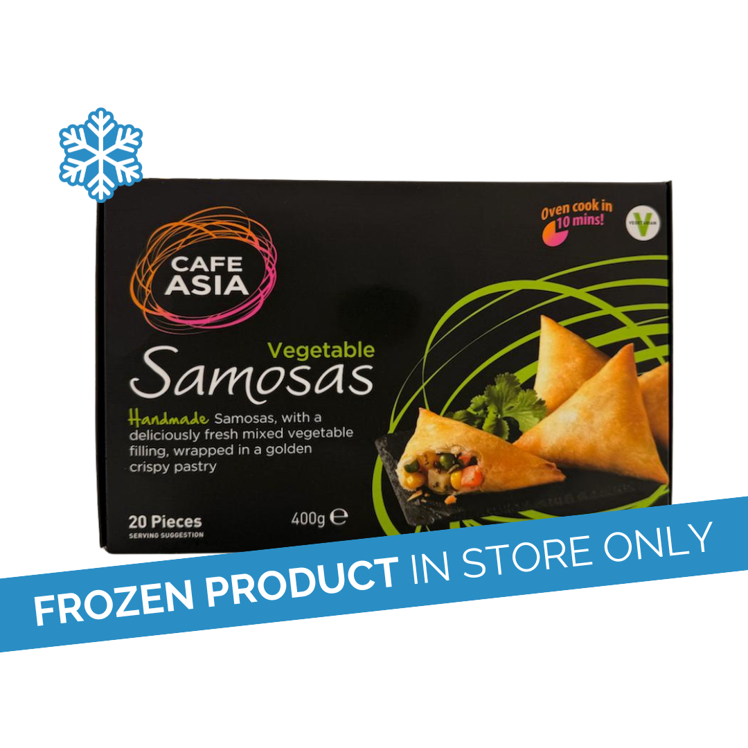 Cafe Asia Vegetable Samosa 400g - Kellys Expat Shopping