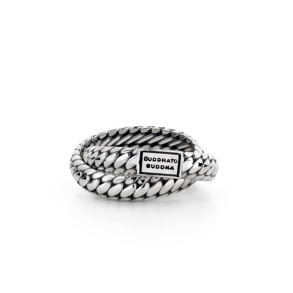 Buddha to Buddha Ben Double Ring Zilver - Ben Double Ring met Gratis G ...