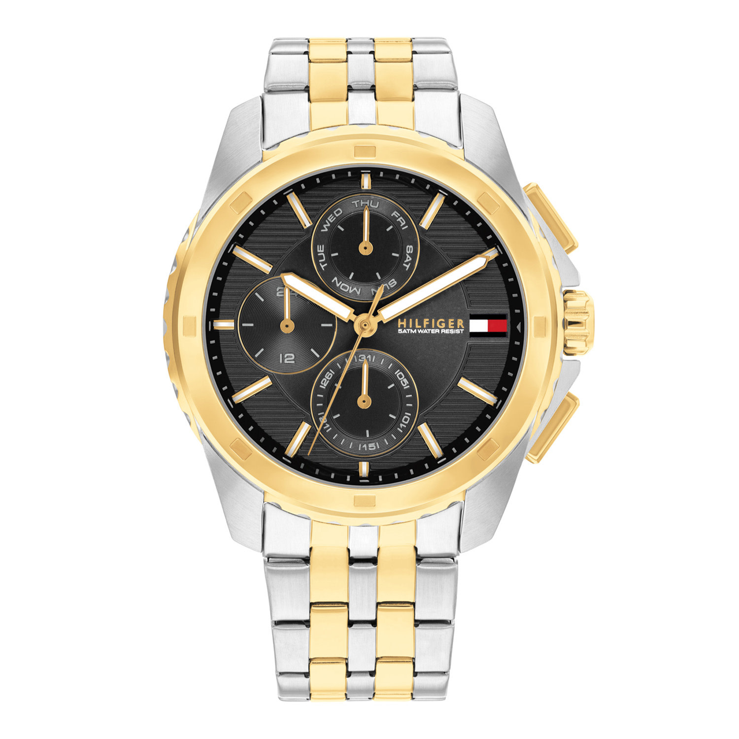 Tommy Hilfiger TH Walker hrn 44mm stl bico - Juwelier De Vaal ...