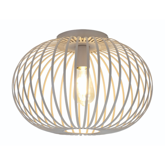 Moderne - plafondlamp - 1-lichts - crème - 40 cm - Aglio