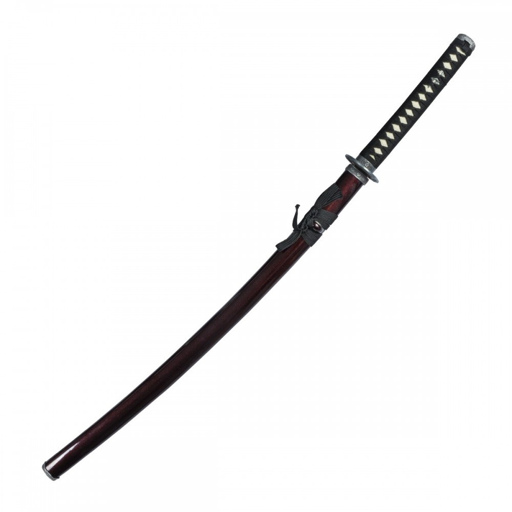 Stalen Samurai Katana Maroon - Best Fightshop - Vechtsportartikelen
