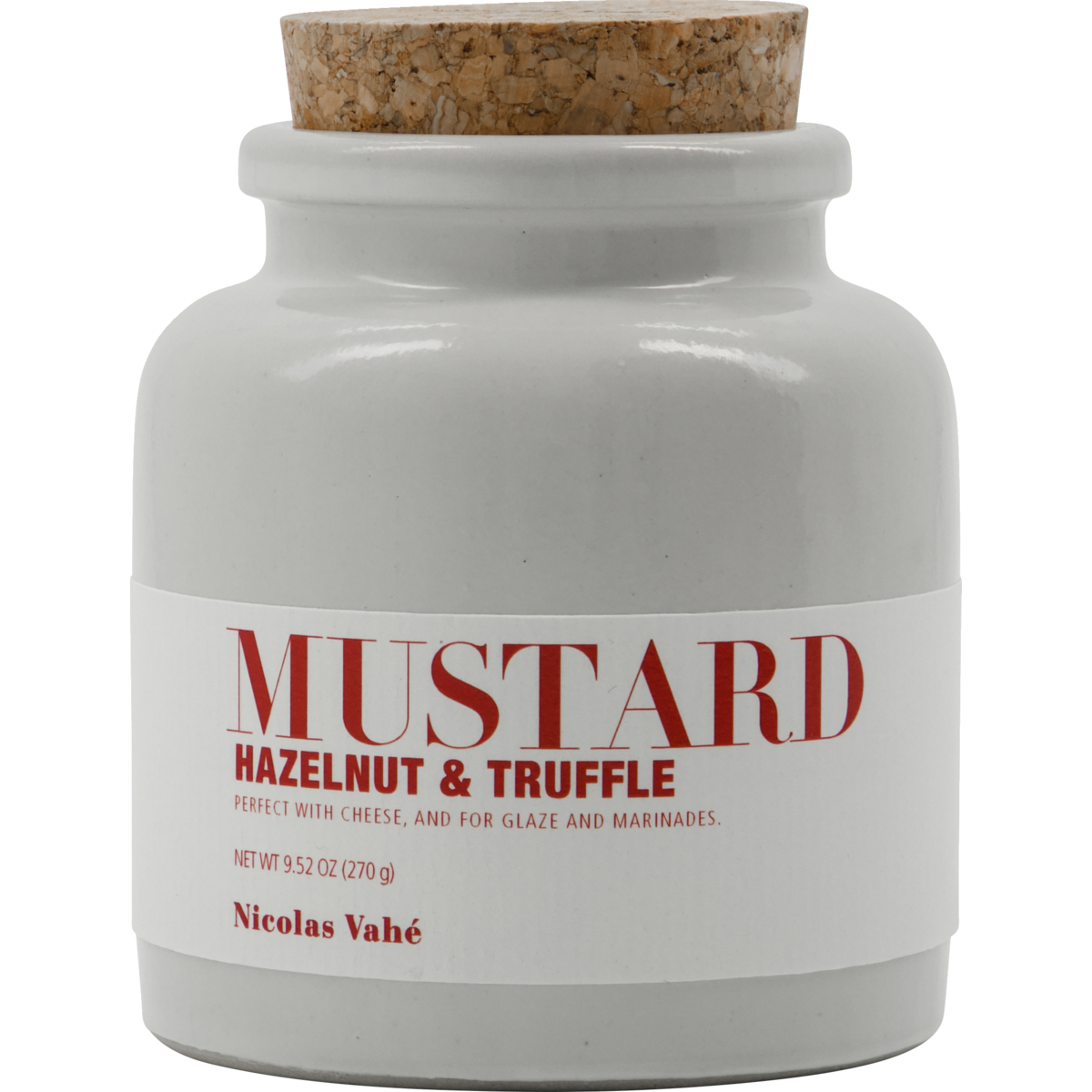 Mosterd - Christmas mustard hazelnut & truffle 270gram - Heerlijck Thuis