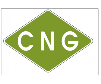 Sticker CNG 110x80mm | AllesVoorJeAuto.shop