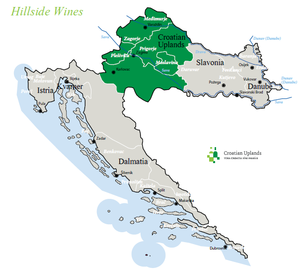 Wine regions of Croatia | Discover Croatian wines | ThetasteofCroatia ...