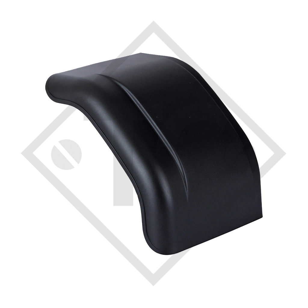 Mudguard, single axle trailer, plastic suitable for all common trailer ...