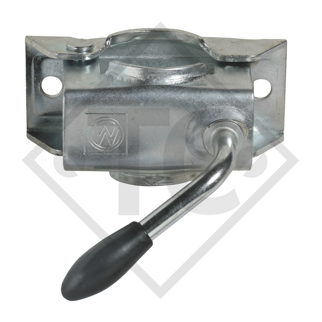 Clamp ø48mm round KLE 48, rigid T-bar, suitable for all trailer types ...