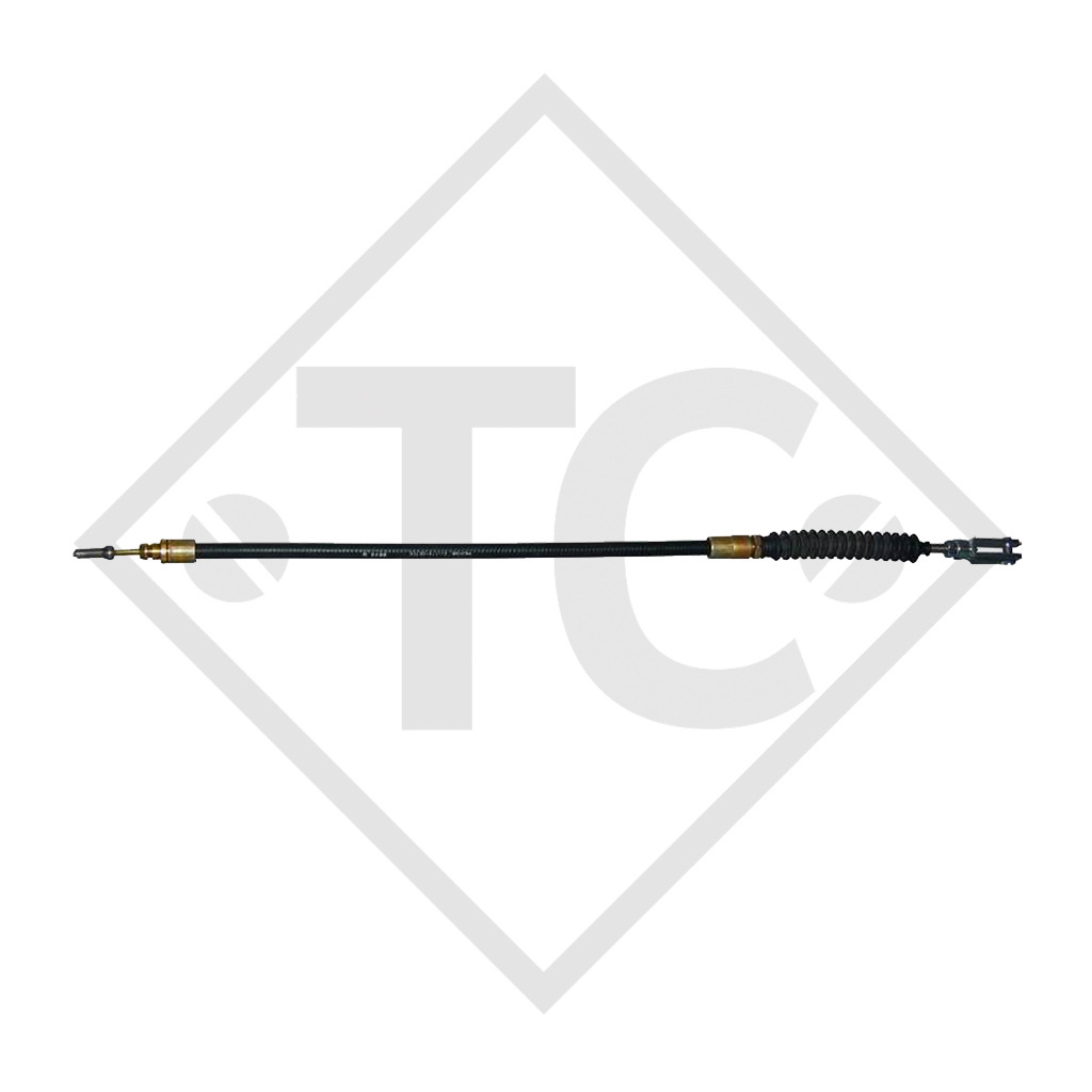 Bowden cable 8601866, disc brake version, with Yoke - Trailer Center ...