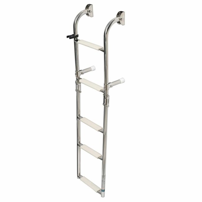 Osculati Foldable Wall Mount Ladder S/S - Pirates Cave Chandlery