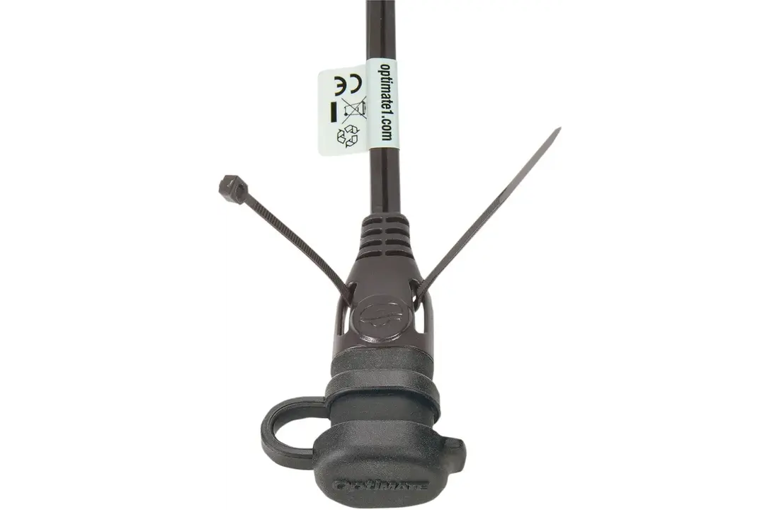 Optimate - O01 Weatherproof battery lead for permanent battery ...