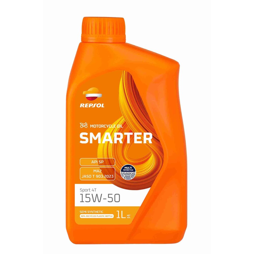 REPSOL - Smarter Sport 4T 15W-50 - Allroadmoto