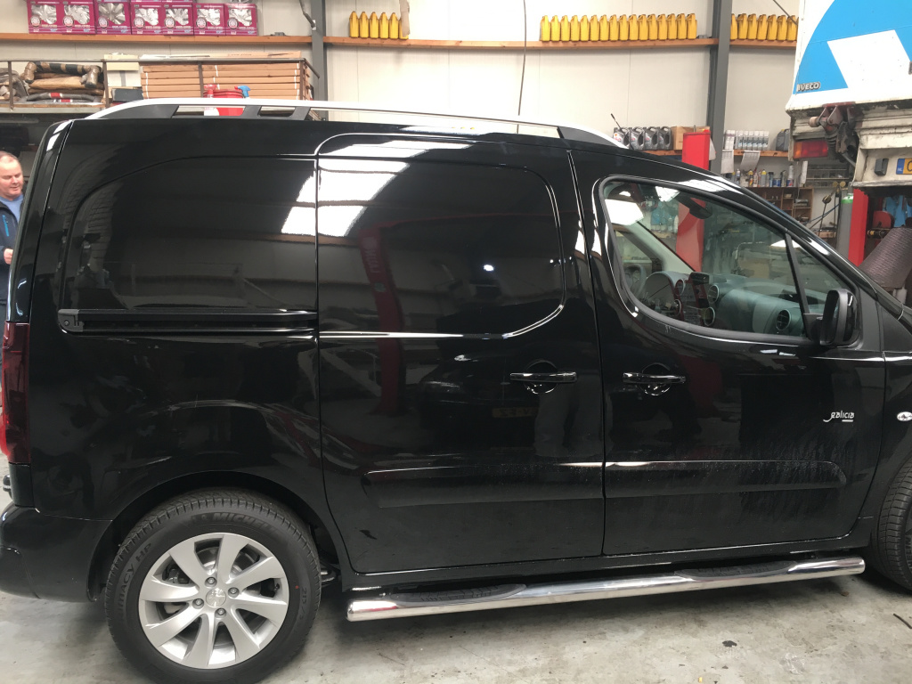 Citroen Berlingo Tepee Peugeot Partner Sidebars 70mm steps - Best ...
