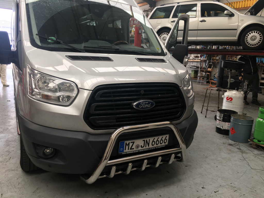 Ford Transit TTG TT9 Bullbar Pushbar - Best-Carstyling