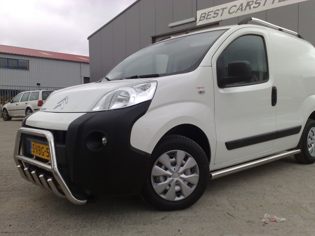 Peugeot Bipper Fiat Fiorino Citroen Nemo Pushbar Bullbar - Best-Carstyling