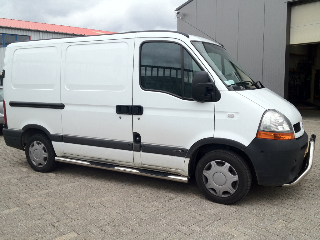 Renault Master Sidebars Sidesteps met opstapjes L3/L4 - Best-Carstyling
