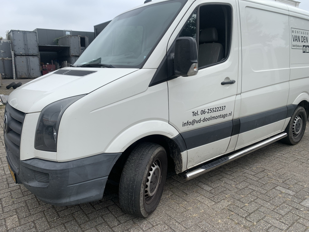 VW Crafter Sidebars met steps L2 - Best-Carstyling