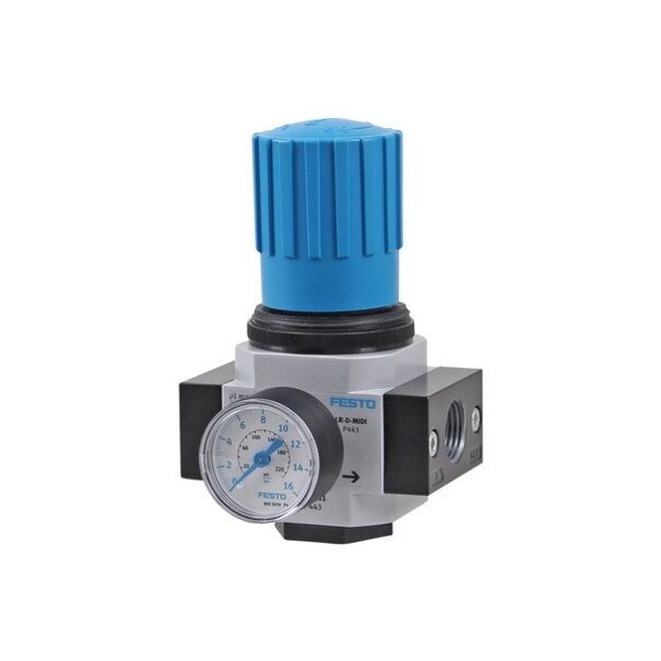 Festo reduceerventiel 1/4" 0-12 bar (mini) | Bestel online - Van Hemert ...