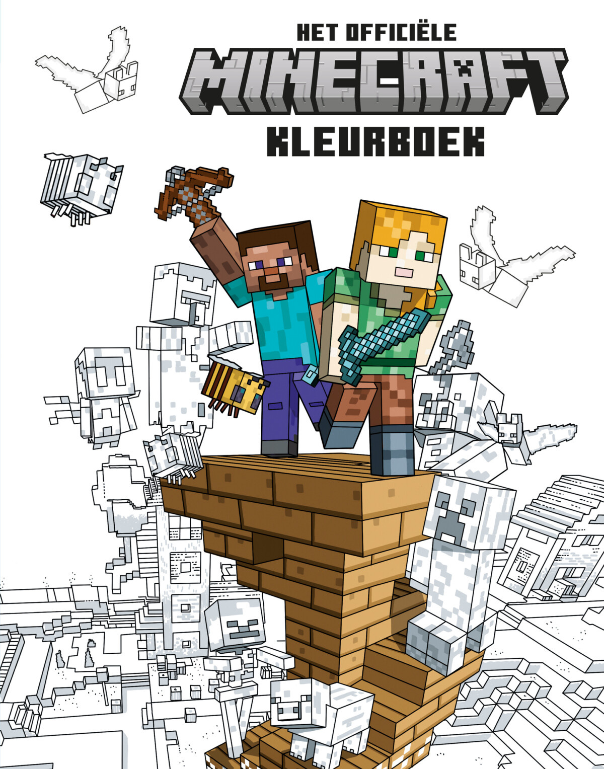 Het officiële Minecraft kleurboek - Boeklin