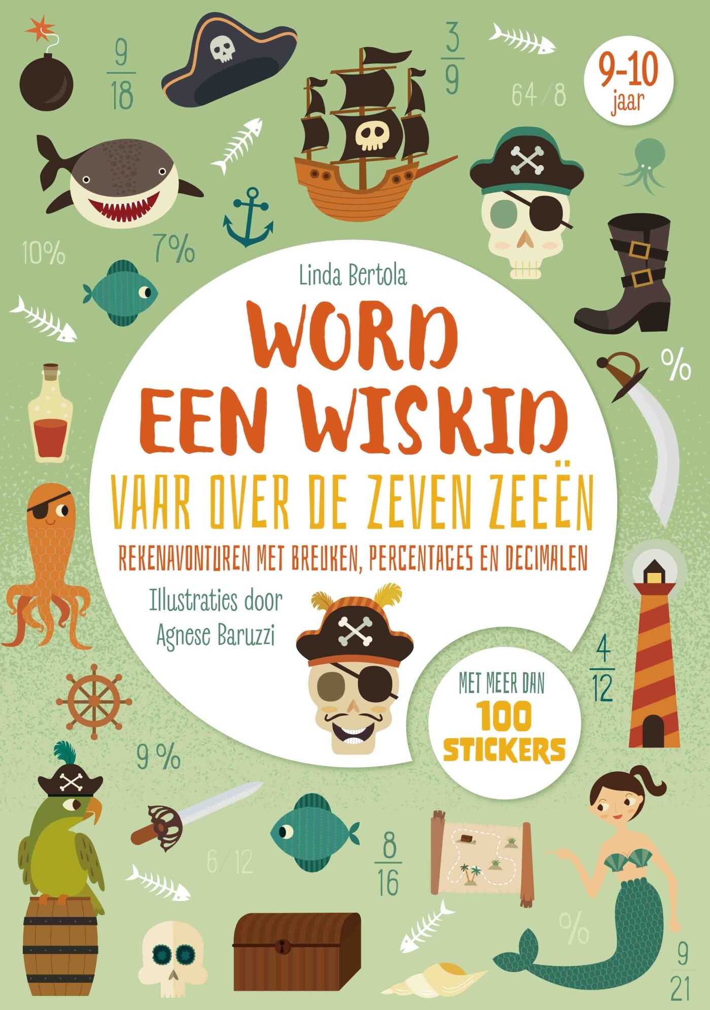 Vaar over de zeven zeeën - Word een wiskid - Boeklin