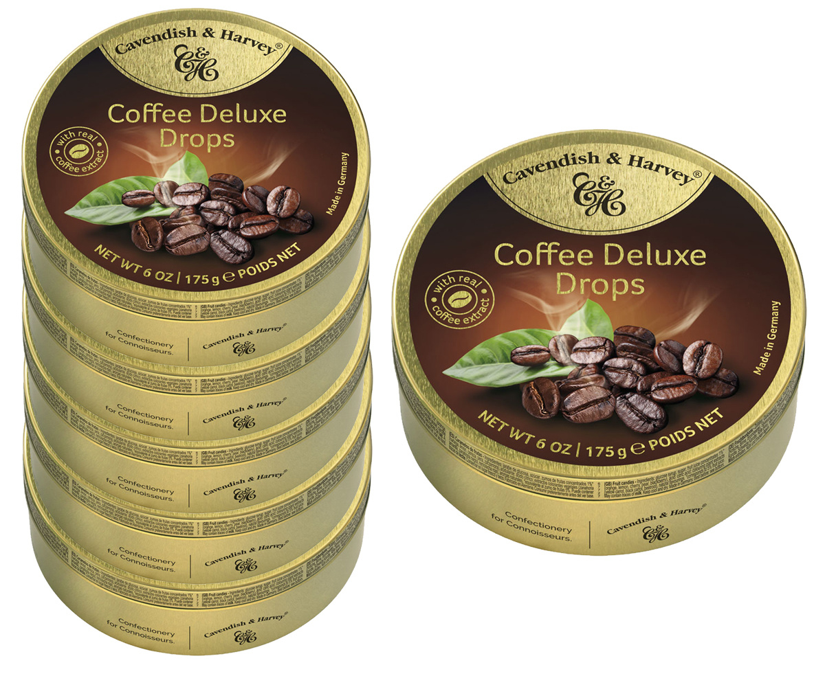 Voordeelverpakking Snoepgoed - 6 blikjes Coffee Drops á 175 gram ...
