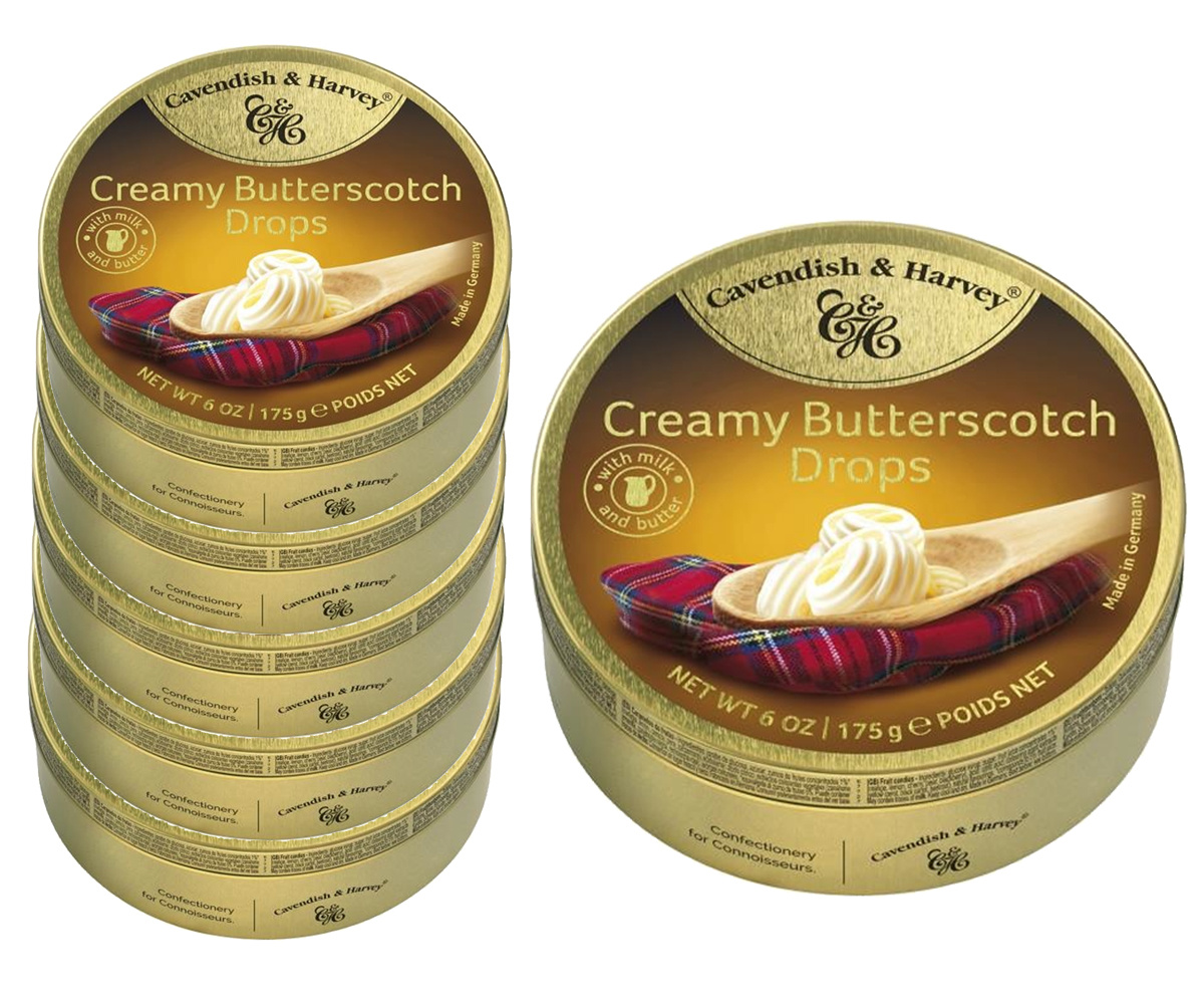 Vorteilsverpackung Candy - 6 Dosen Butterscotch Drops á 175 ...