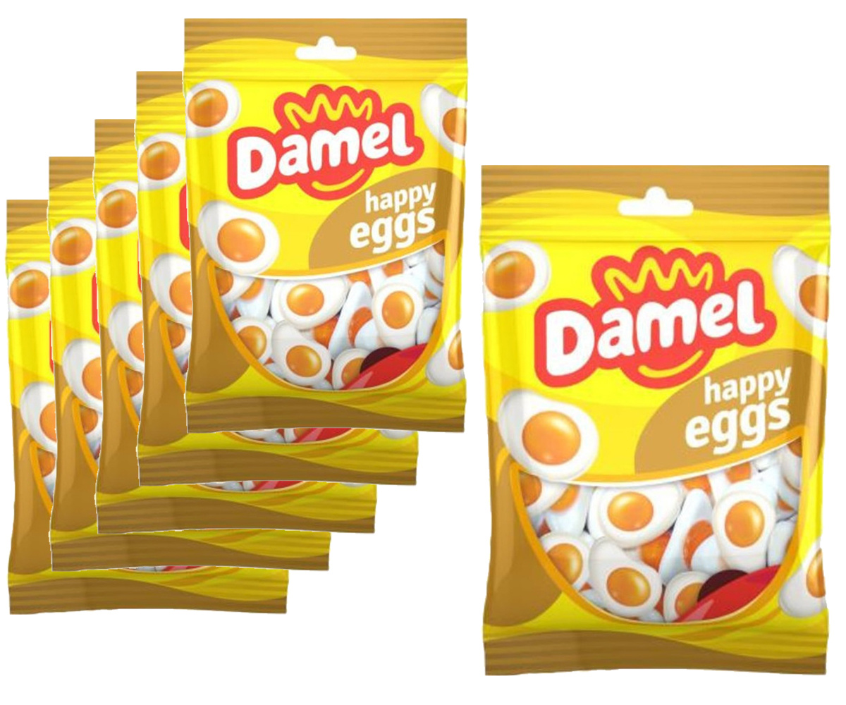 Advantage package of sweets - 6 bags of Dambel Happy Eggs to 150 grams ...